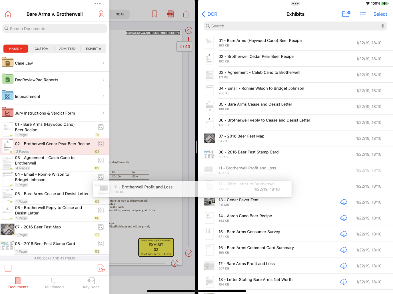 How do I use Multitasking and Split View with the LIT SUITE apps?